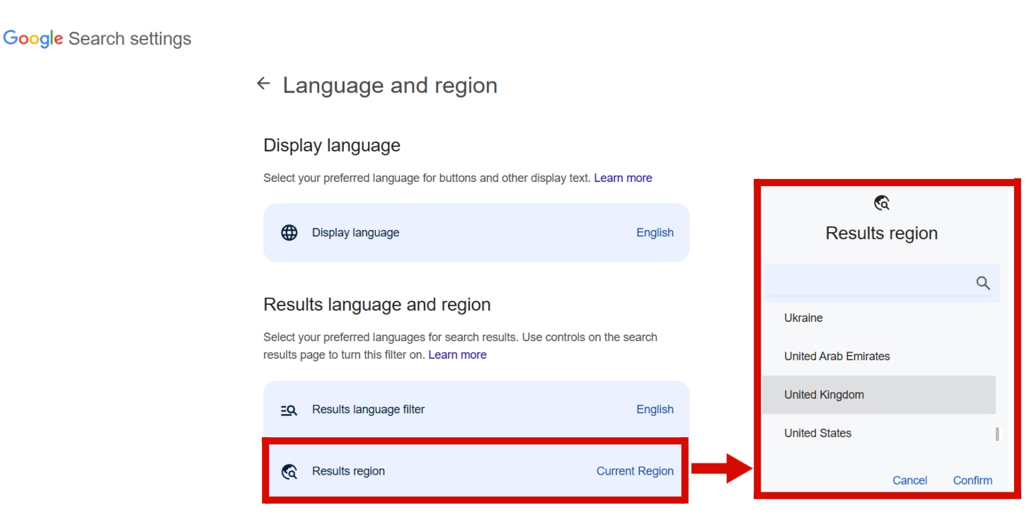 How To Change Your Location In Google Search Settings